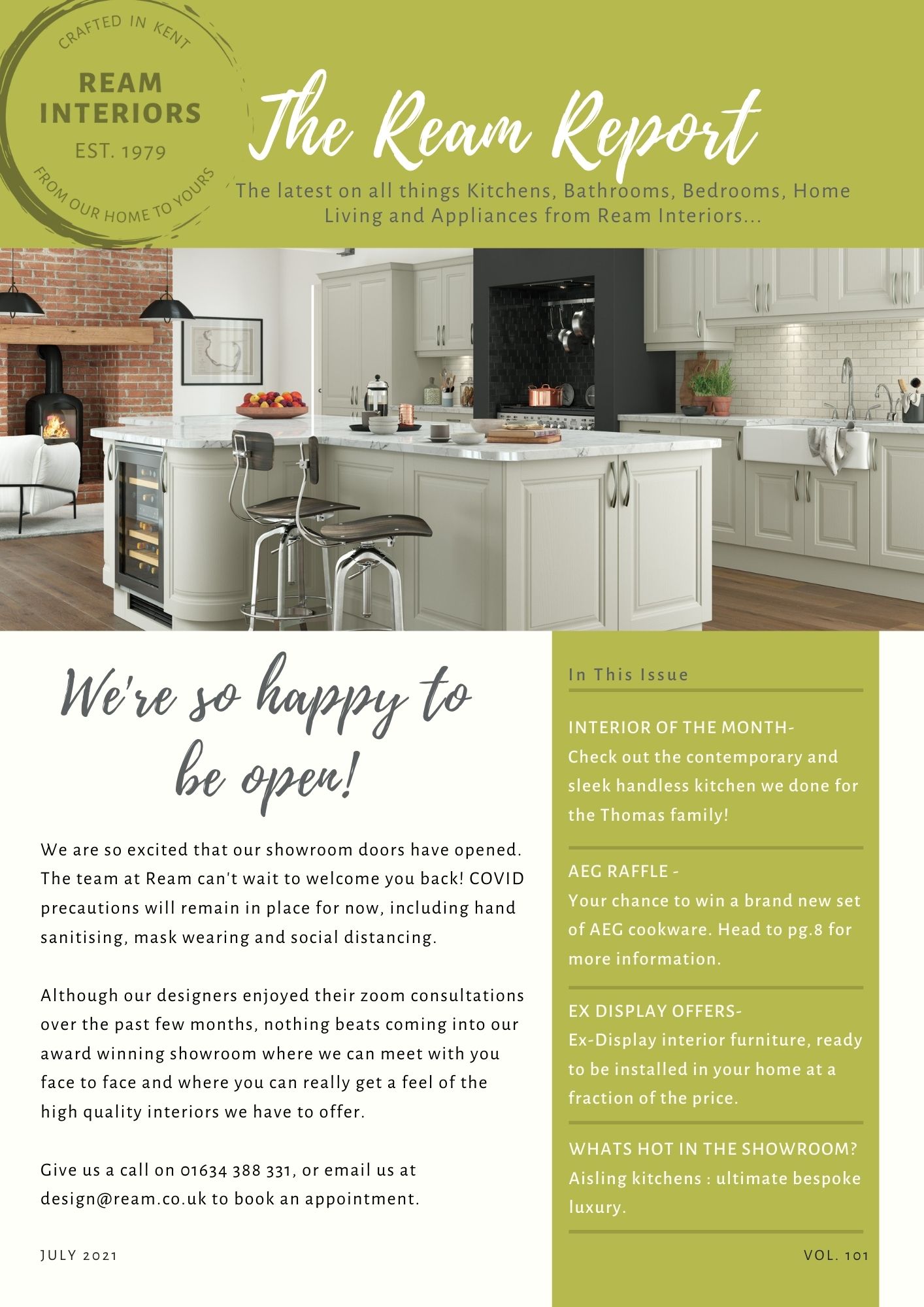 July 2021 - Ream Interiors