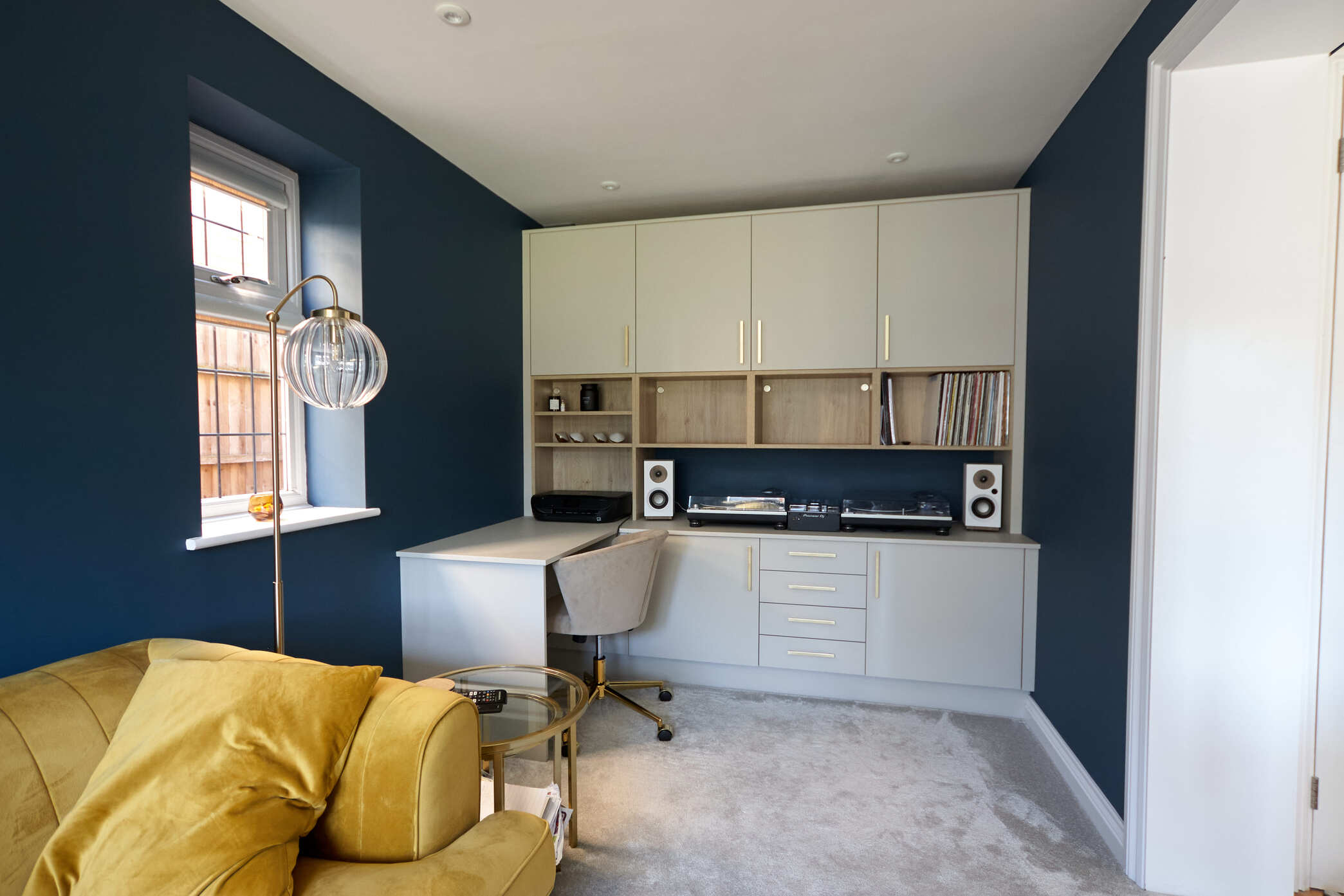 Mrs Hunt’s Elegant Office & Snug Space - Ream Interiors